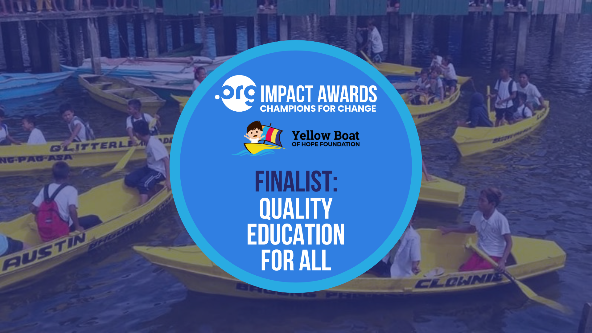Public Interest Registry Names Yellow Boat of Hope Foundation as 2024 ...